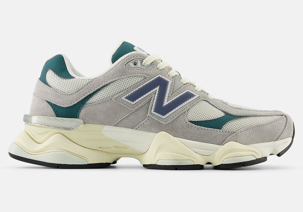 New Balance 9060 "Concrete/Green/Navy" U9060HMS | SneakerNews.com
