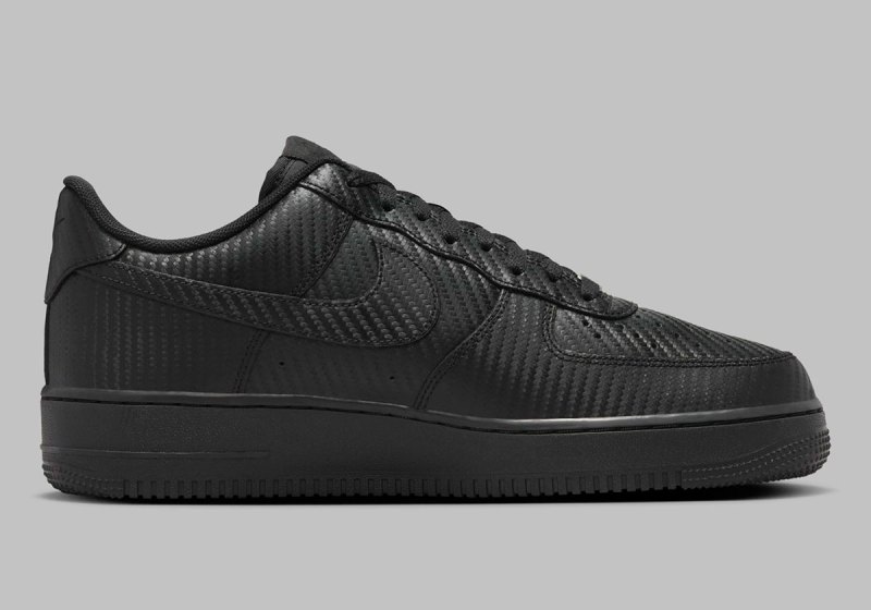 Nike Air Force 1 Low "Black" Carbon Fiber HF2886-001 | SneakerNews.com