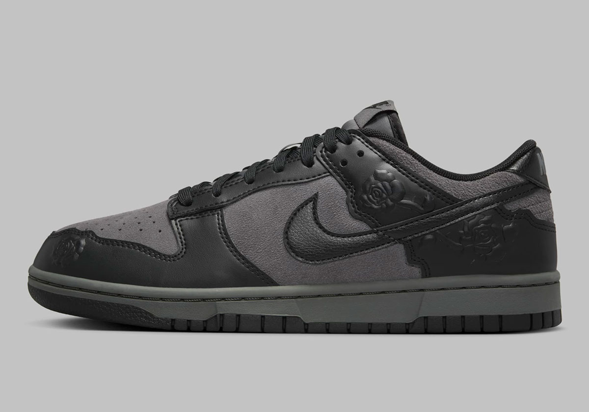 Nike Dunk Low "Black Roses" HF1986-001 | SneakerNews.com