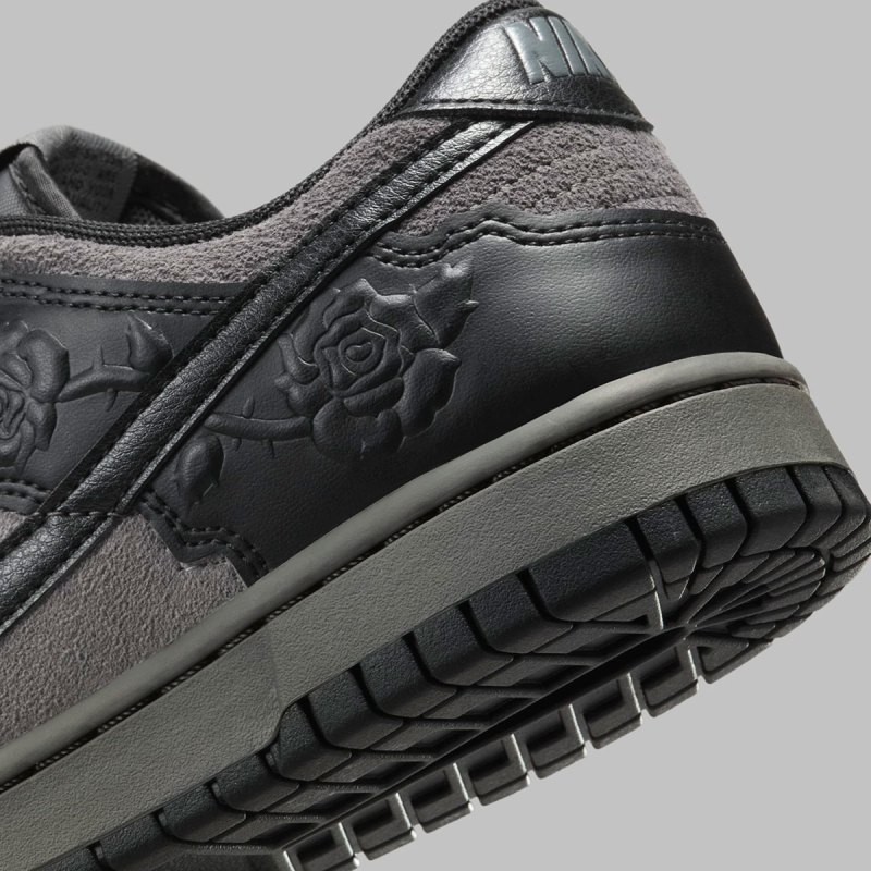 Nike Dunk Low "Black Roses" HF1986-001 | SneakerNews.com