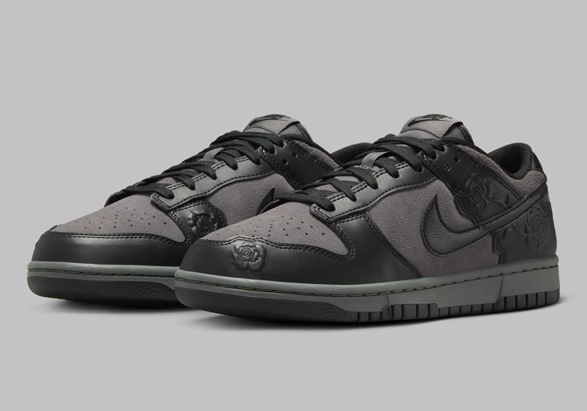 Nike Dunk Low "Black Roses" HF1986-001 | SneakerNews.com