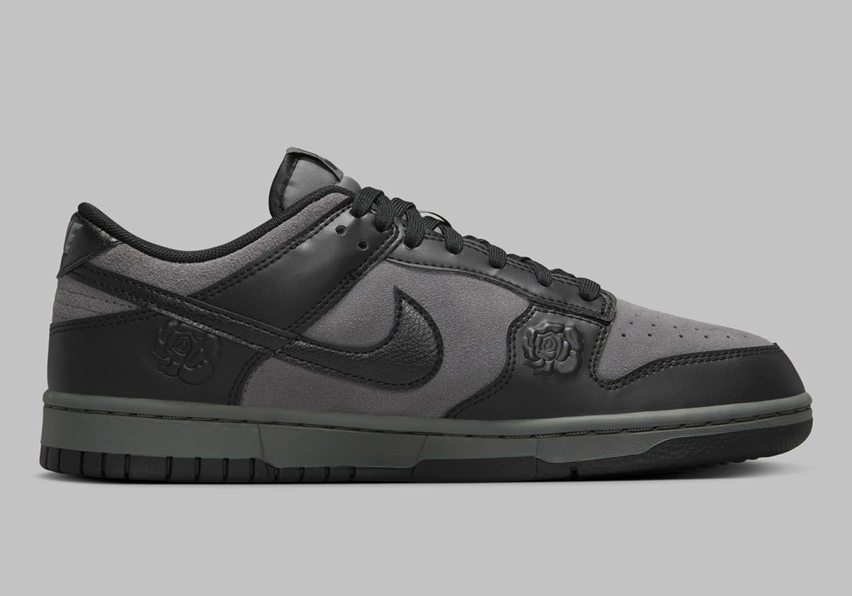 Nike Dunk Low "Black Roses" HF1986-001 | SneakerNews.com