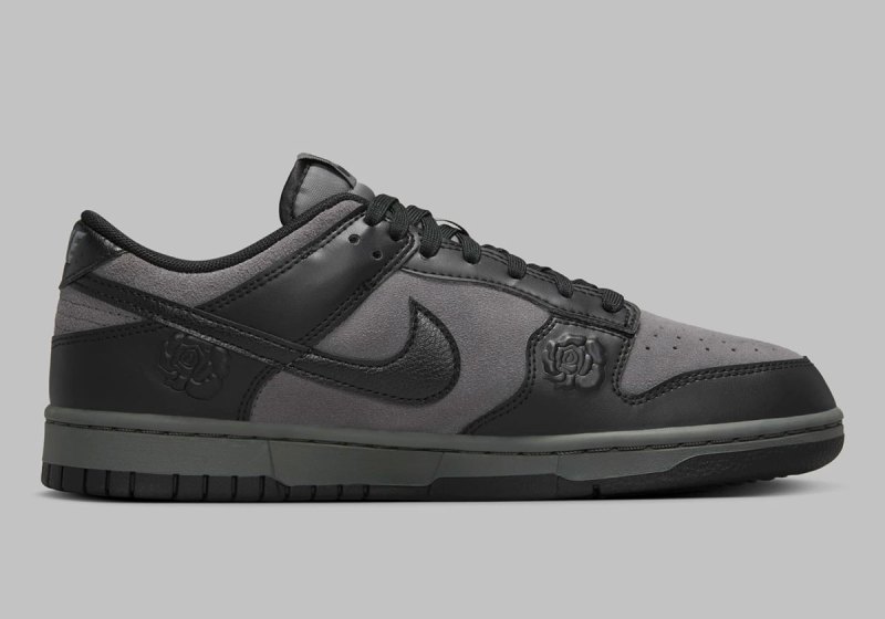 Nike Dunk Low "Black Roses" HF1986-001 | SneakerNews.com