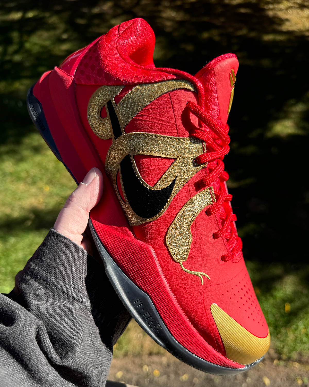 Nike Kobe 5 Protro "Year Of The Mamba" University Red HF5182-600 | SneakerNews.com
