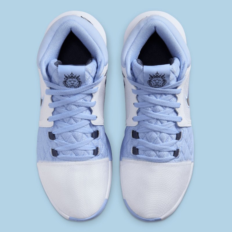 Nike LeBron Witness 8 "White/Black/Blue" HQ2139-100 | SneakerNews.com