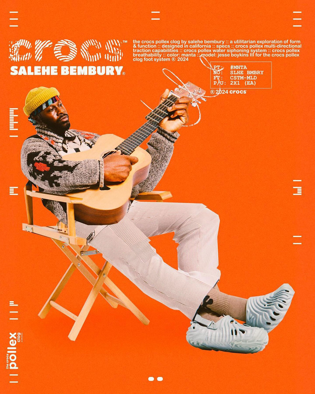 Salehe Bembury Crocs Pollex Clog "Manta" "Borealis" Release Date ...