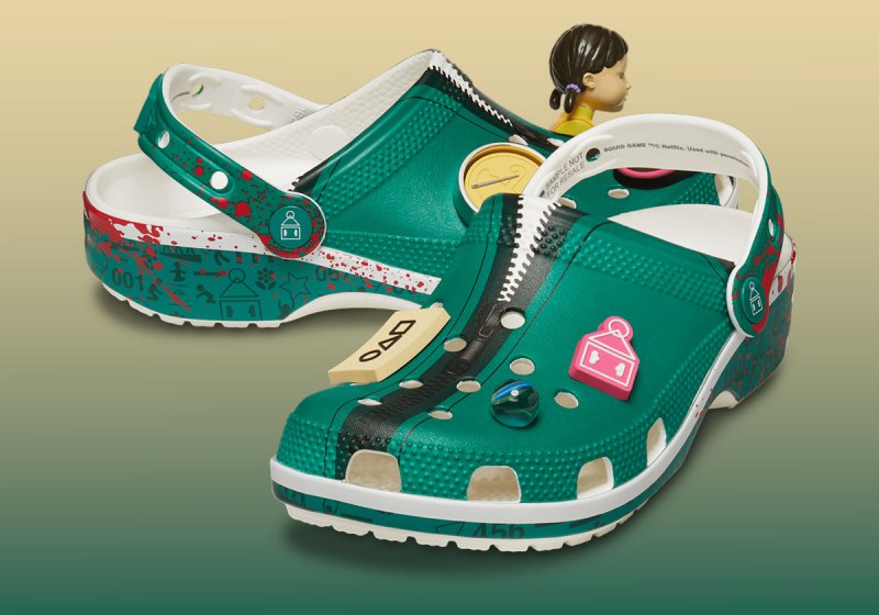 Squid Game Crocs Classic Clog Release Date | SneakerNews.com