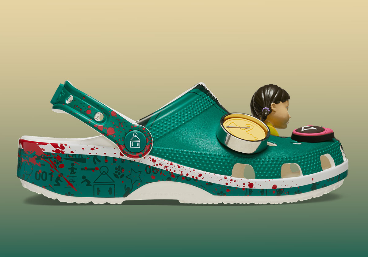 Squid Game Crocs Classic Clog Release Date | SneakerNews.com