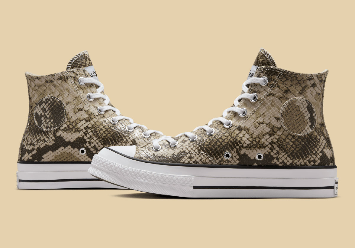 Stussy Snakeskin Converse A11674C | SneakerNews.com