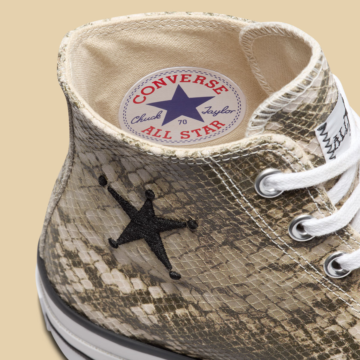 Stussy Snakeskin Converse A11674C | SneakerNews.com