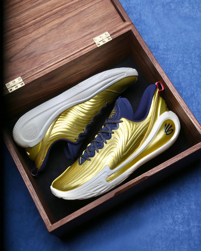 Stephen Curry UA Curry 12 "Gold Medal" PE | SneakerNews.com