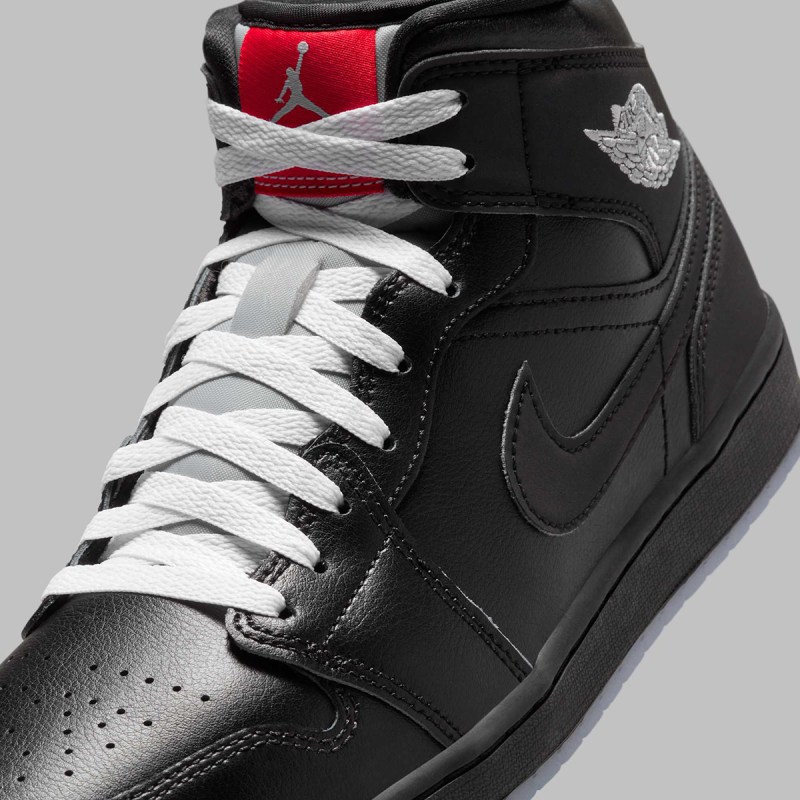 Air Jordan 1 Mid "Black Metallic Reimagined" HV5177-010 | SneakerNews.com