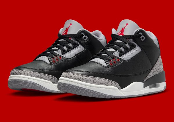 Air Jordan 3 Black Cement 2024 Official Info | SneakerNews.com