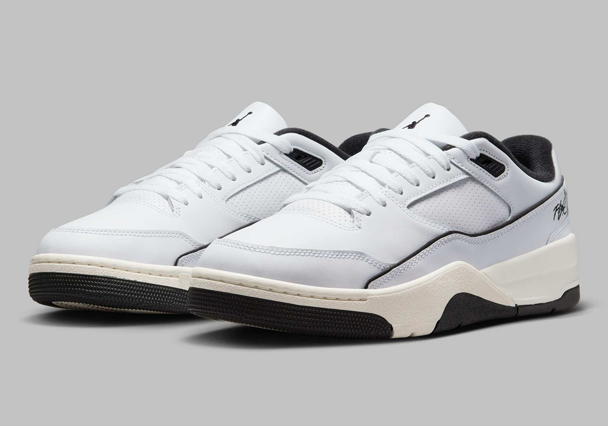 Jordan Flight Court White Black HF3255-100 | SneakerNews.com