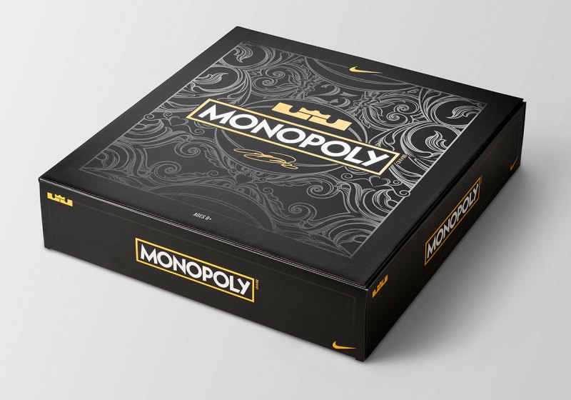 Monopoly LeBron Edition Game Board | SneakerNews.com