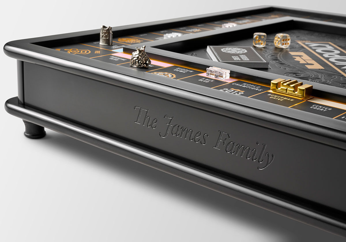 Monopoly LeBron Edition Game Board | SneakerNews.com
