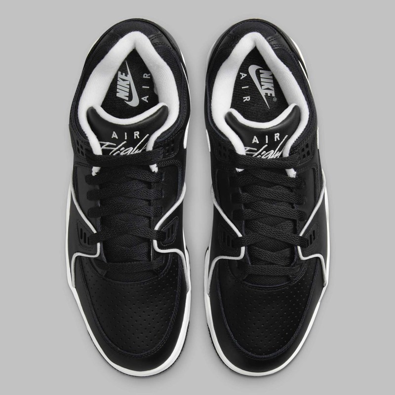 Nike Air Flight 89 Low "Oreo" Black/White FZ3045-002 | SneakerNews.com