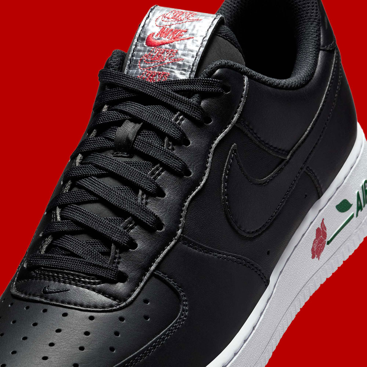 Nike Air Force 1 Roses Black IB4473-010 | SneakerNews.com