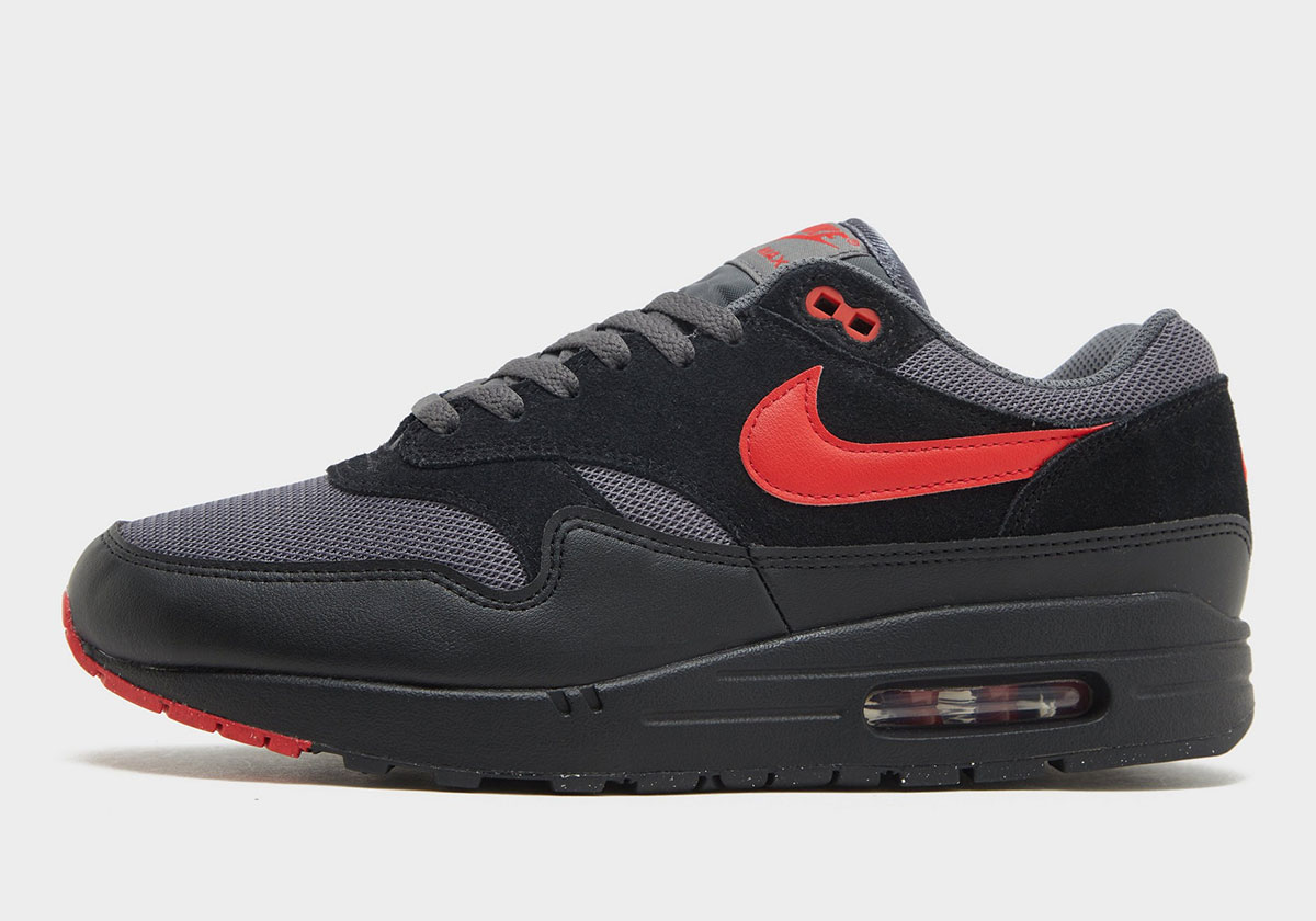 Nike Air Max 1 "Black/University Red" FZ5808-008 | SneakerNews.com