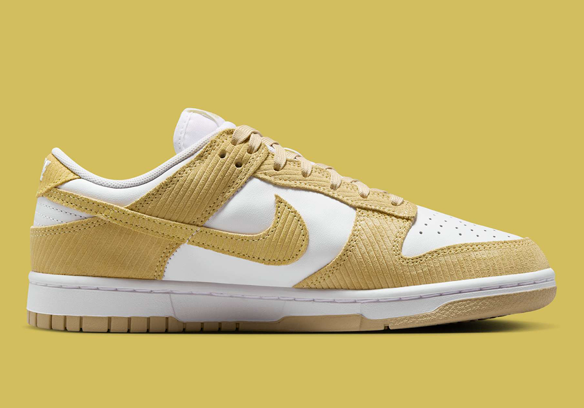 Nike Dunk Low "Yellow Corduroy" FN7167-700 | SneakerNews.com
