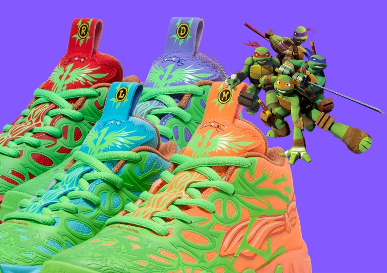 LaMelo Ball TMNT PUMA MB.04 | SneakerNews.com