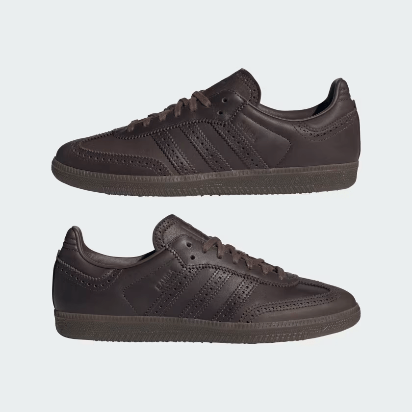adidas Samba "Brogue Pack" JI3231 JI3232 | SneakerNews.com