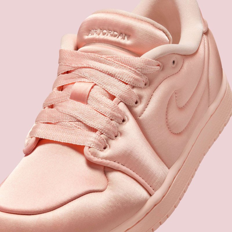 The New "Method Of Make" Air Jordan 1 Low Build Goes All-Pink ...