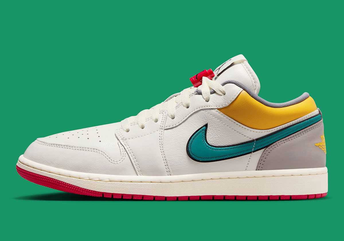 Air Jordan 1 Low "Sail/Cashmere/College Grey/Brave Blue" HV4511-133 ...