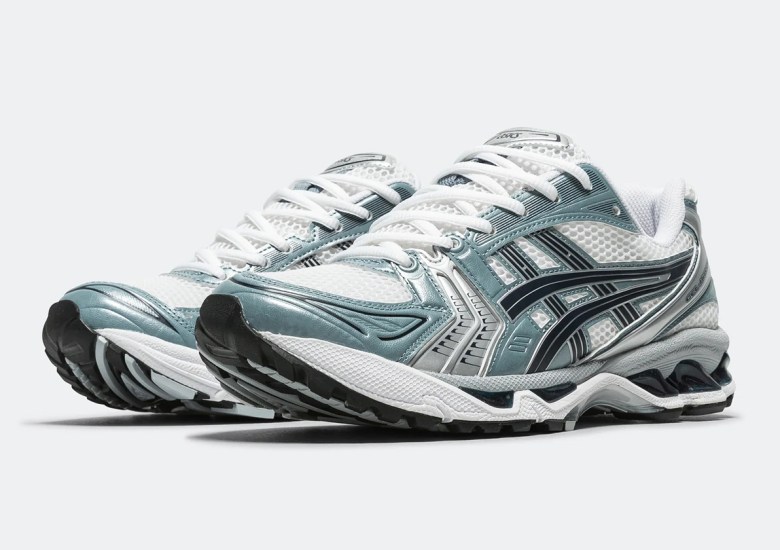ASICS GEL-Kayano 14 "White/Fjord Grey" 1203A537-106 | SneakerNews.com