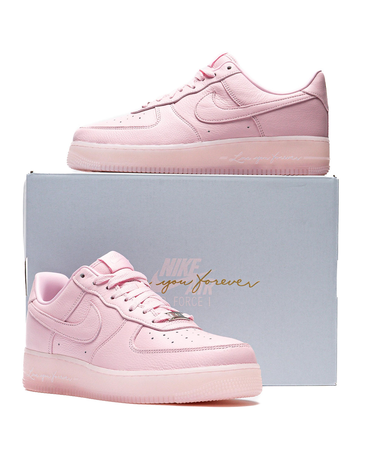 Pink Foam Drake NOCTA x Nike Air Force 1 Low CZ8065-600 SneakerNews.com