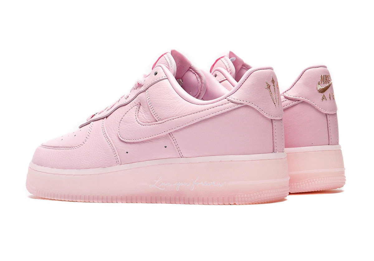 Pink Foam Drake NOCTA x Nike Air Force 1 Low CZ8065-600 SneakerNews.com
