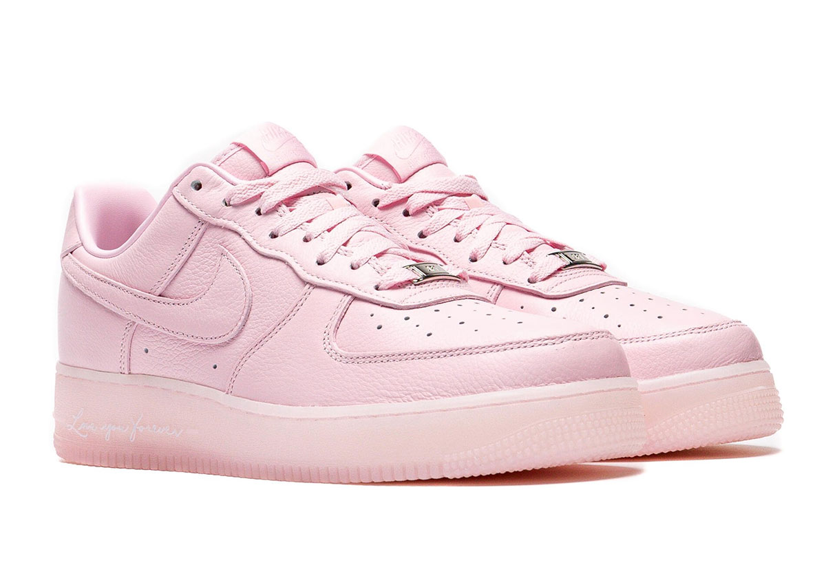 Pink Foam Drake NOCTA x Nike Air Force 1 Low CZ8065-600 SneakerNews.com