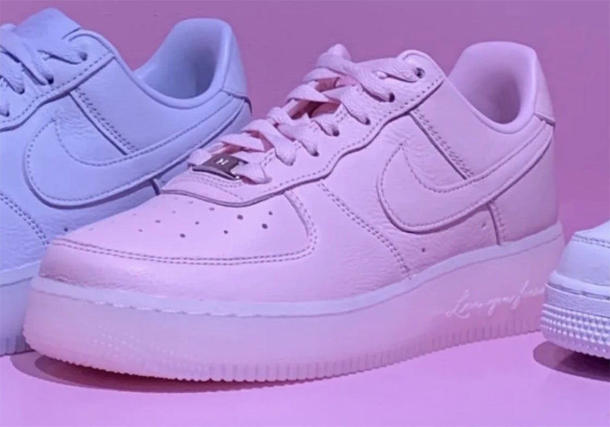 Pink Foam Drake NOCTA x Nike Air Force 1 Low CZ8065-600 SneakerNews.com