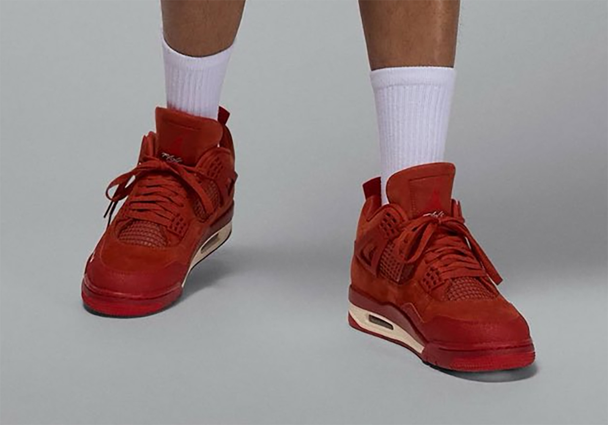 Nigel Sylvester Jordan 4 "Firewood Orange" | SneakerNews.com