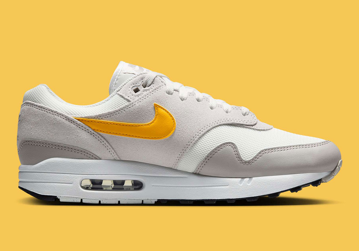 Nike Air Max 1 "Summit White/University Gold" FZ5808-105 | SneakerNews.com
