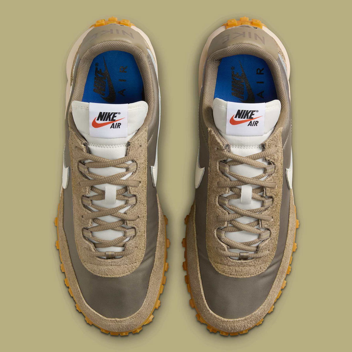 Nike Air Max Waffle Racer "Matte Olive/Sail/Gum Light Brown" FV6946-302 ...