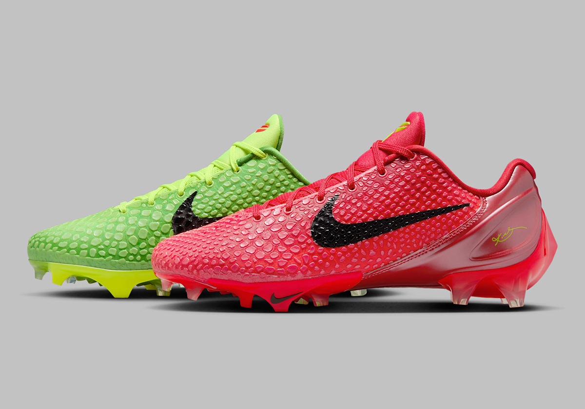 Nike Kobe 6 Grinch Mismatched Cleats | SneakerNews.com