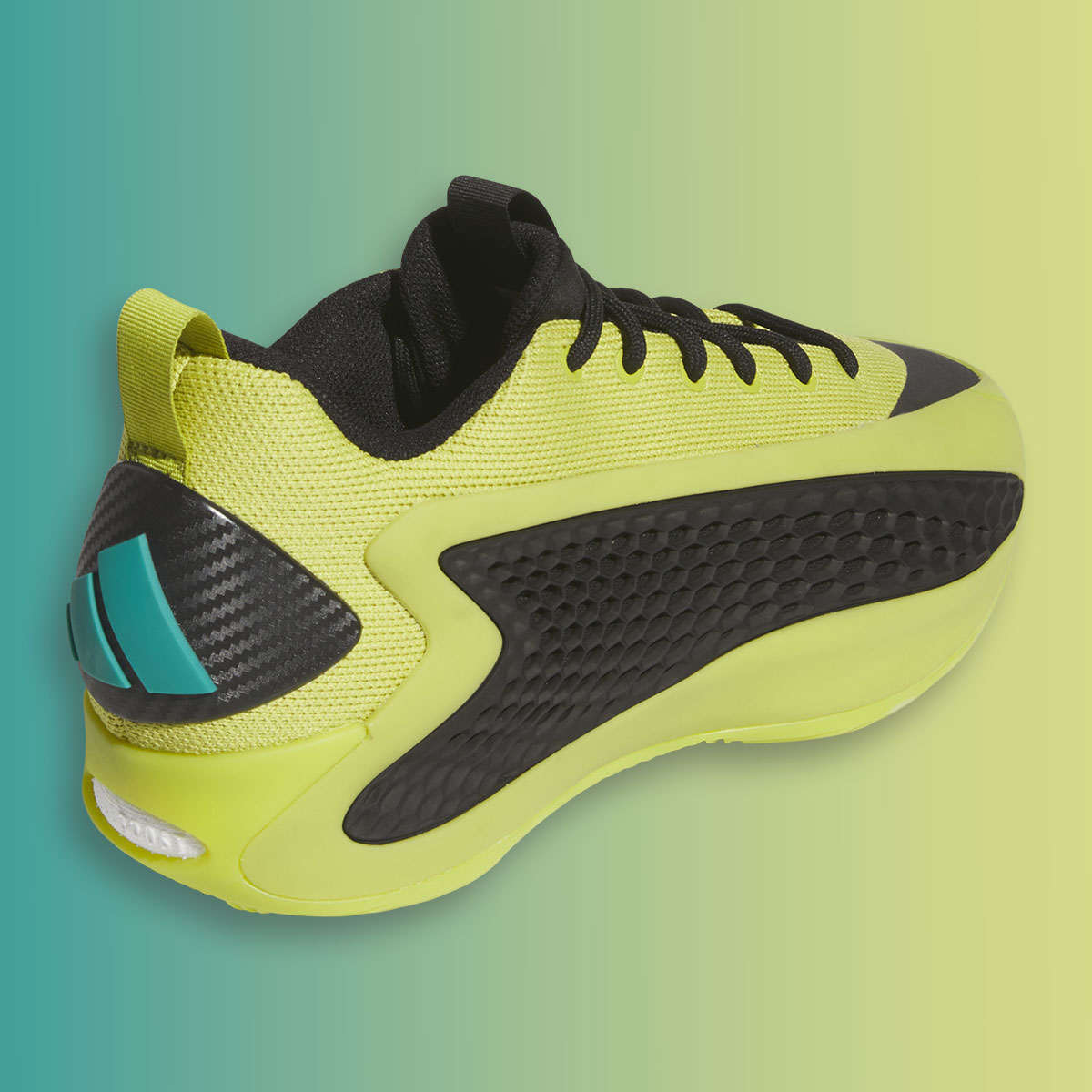 adidas Anthony Edwards 1 Low "Preloved Lime/Core Black/Pure Teal ...