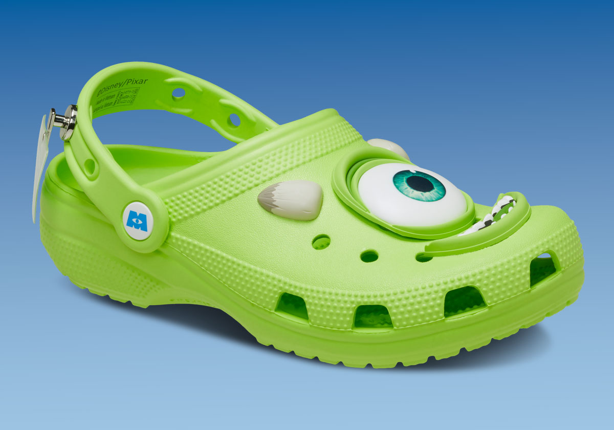 Mike Wazowski Of Monsters Inc Heads To Work In Crocs Clogs ...
