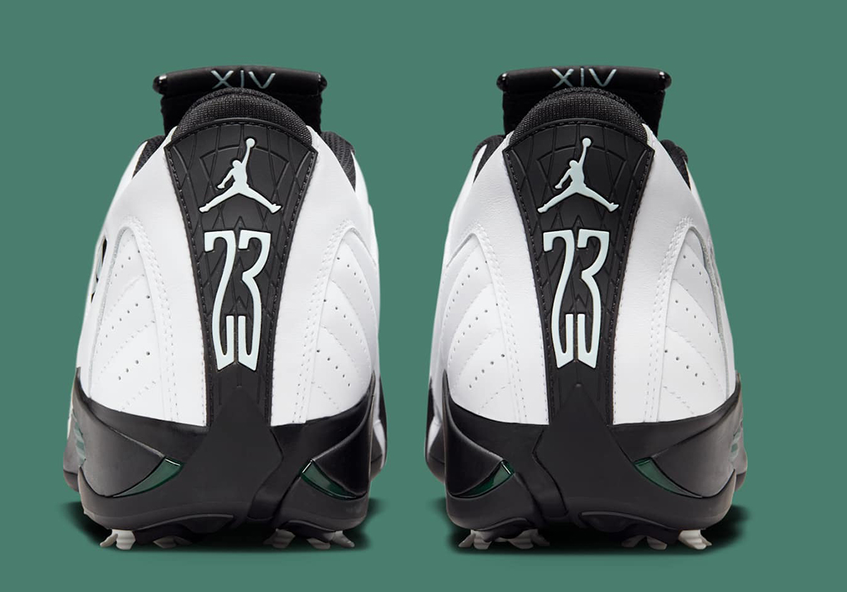 Jordan 14 Golf "Oxidized Green" HJ7710-100 | SneakerNews.com