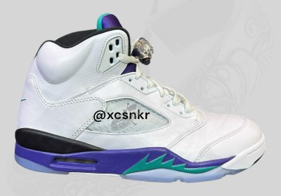 Air Jordan 5 "Grape" 2025 HQ7978-100 | SneakerNews.com