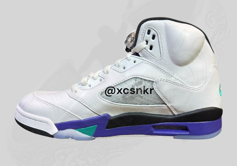 Air Jordan 5 "Grape" 2025 HQ7978-100 | SneakerNews.com