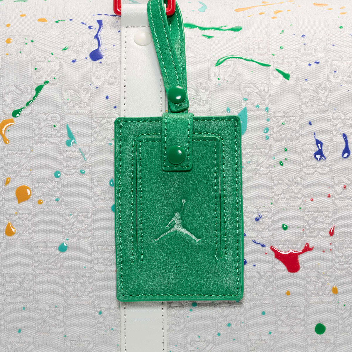 Jordan Monogram Bag Paint Splatter 2025 | SneakerNews.com
