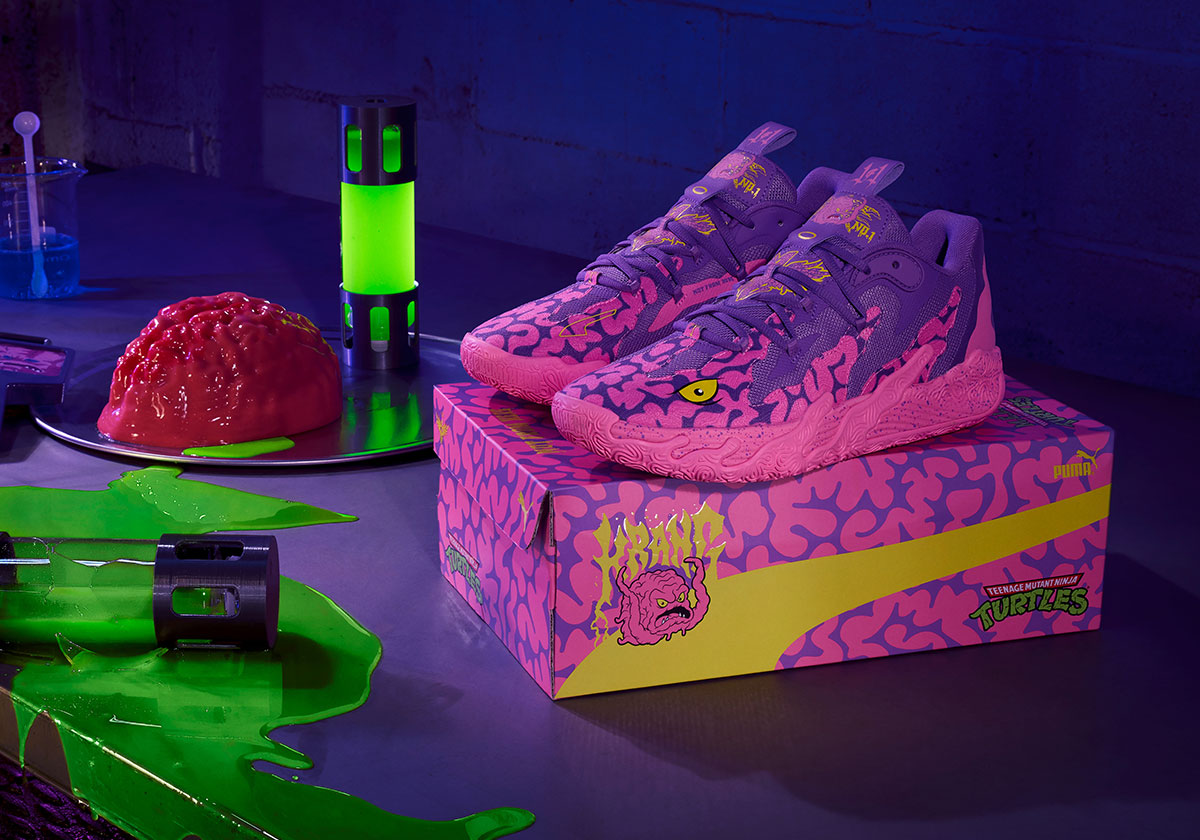 Unlock Shredder By Buying All Four Pairs Of The LaMelo Ball x PUMA Ninja Turtles Collab ...
