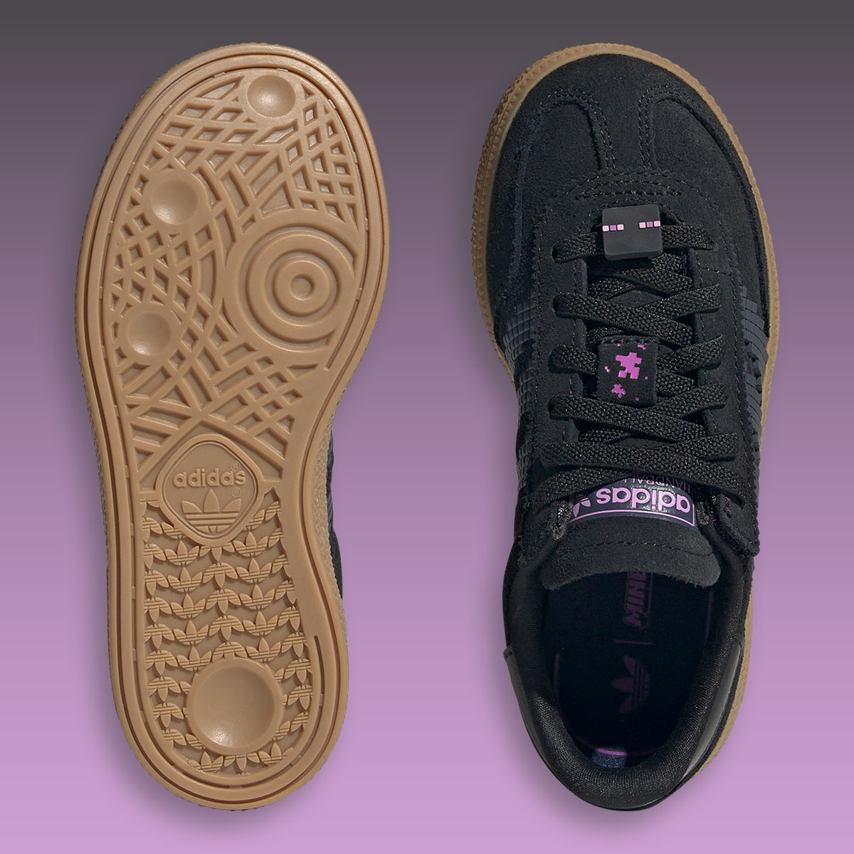 Minecraft x adidas Handball Spezial Enderman | SneakerNews.com