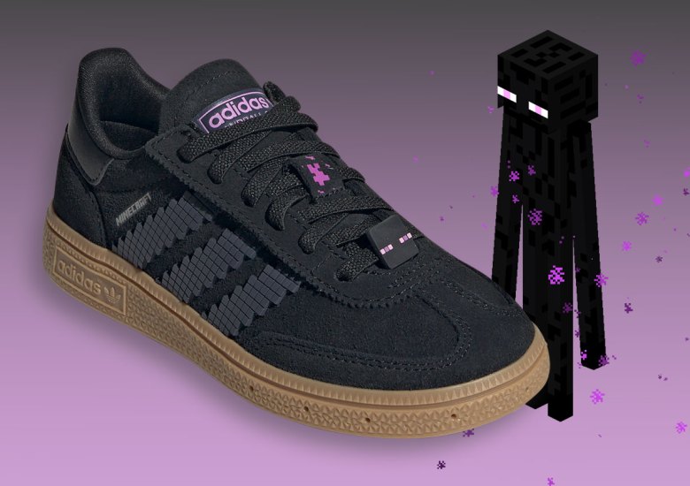 Minecraft x adidas Handball Spezial Enderman | SneakerNews.com