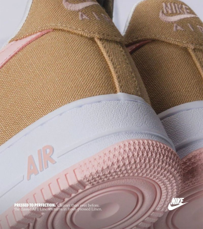 Nike Air Force 1 "Linen Linen" HV2021-200 | SneakerNews.com