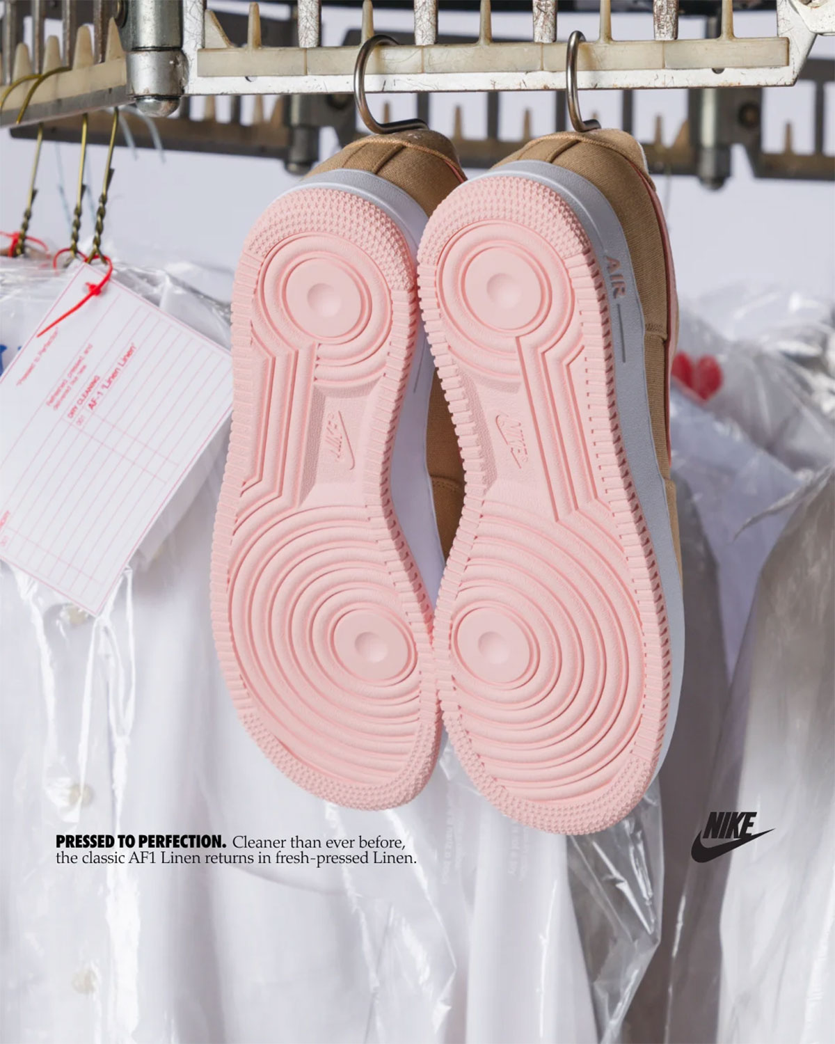 Nike Air Force 1 "Linen Linen" HV2021-200 | SneakerNews.com