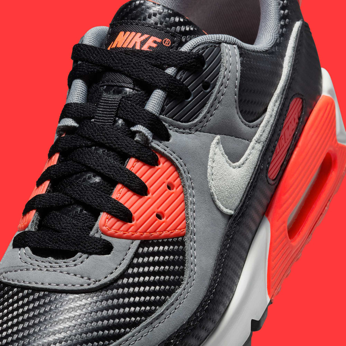 Nike Air Max 90 "Infrared Carbon Fiber" HM9432-001 | SneakerNews.com