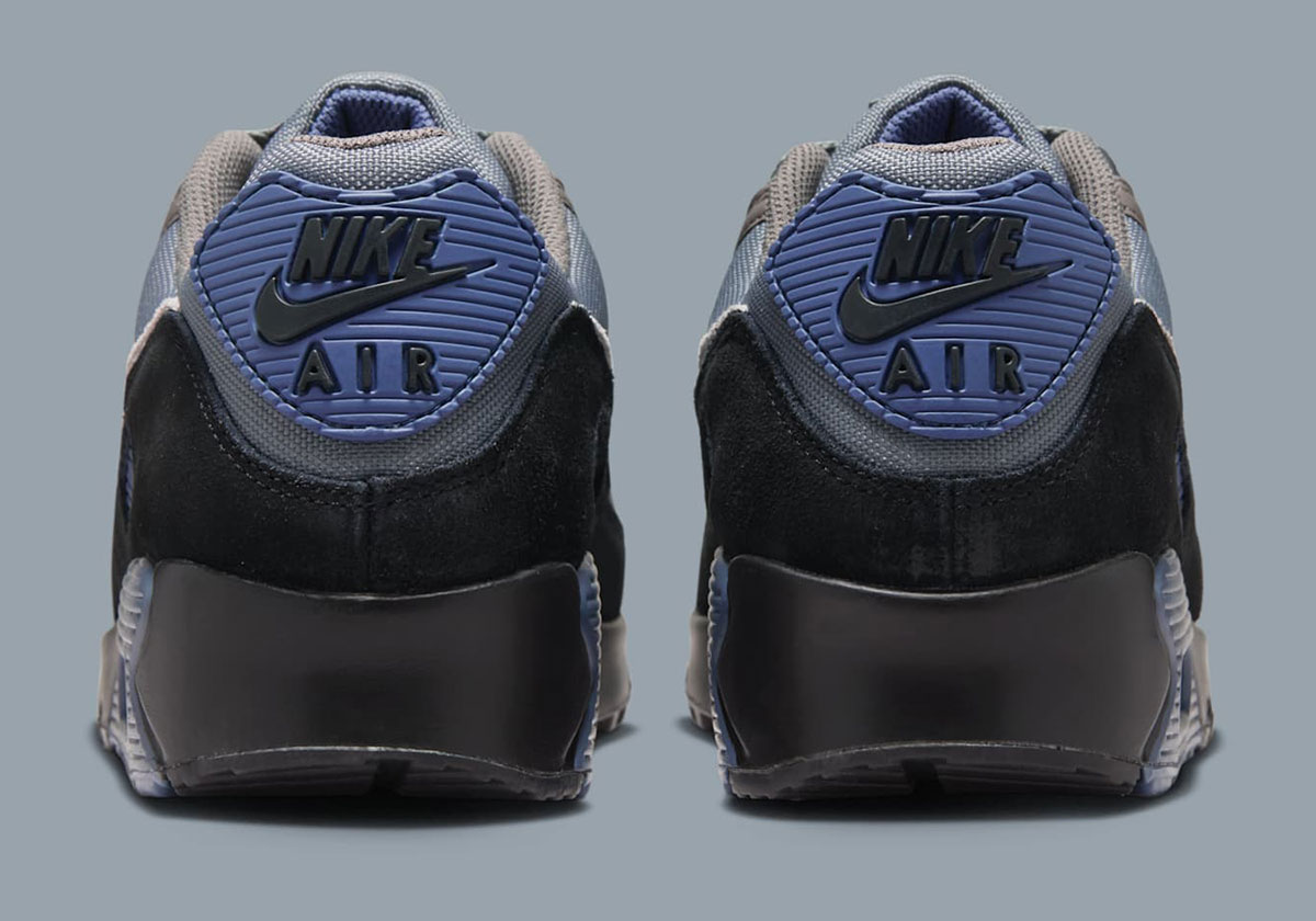 Nike Air Max 90 "Smoke Grey/Diffused Blue" IB6392-001 | SneakerNews.com
